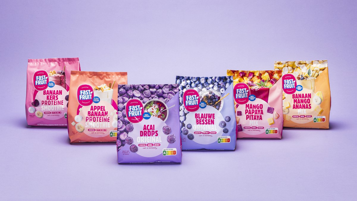 Fast Fruit - Je dagelijkse portie fruit in het vriesvak